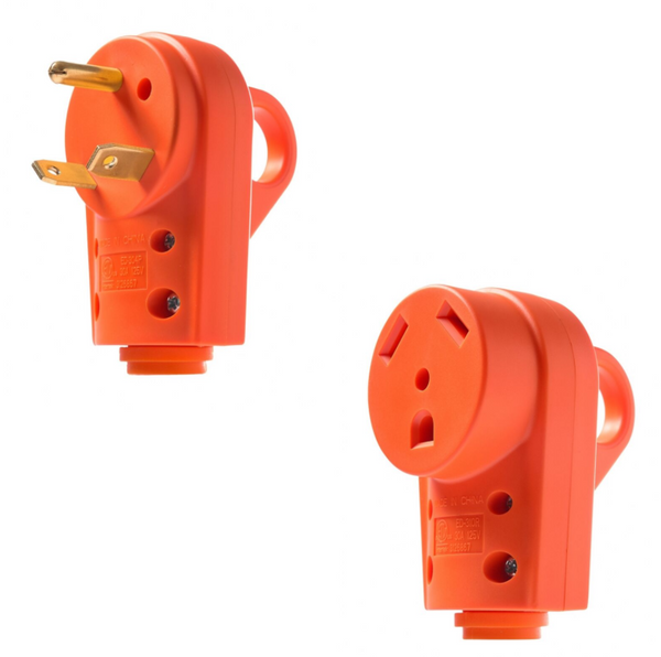 RV 30 Amp Replacement Plug Female and Male – trekpower