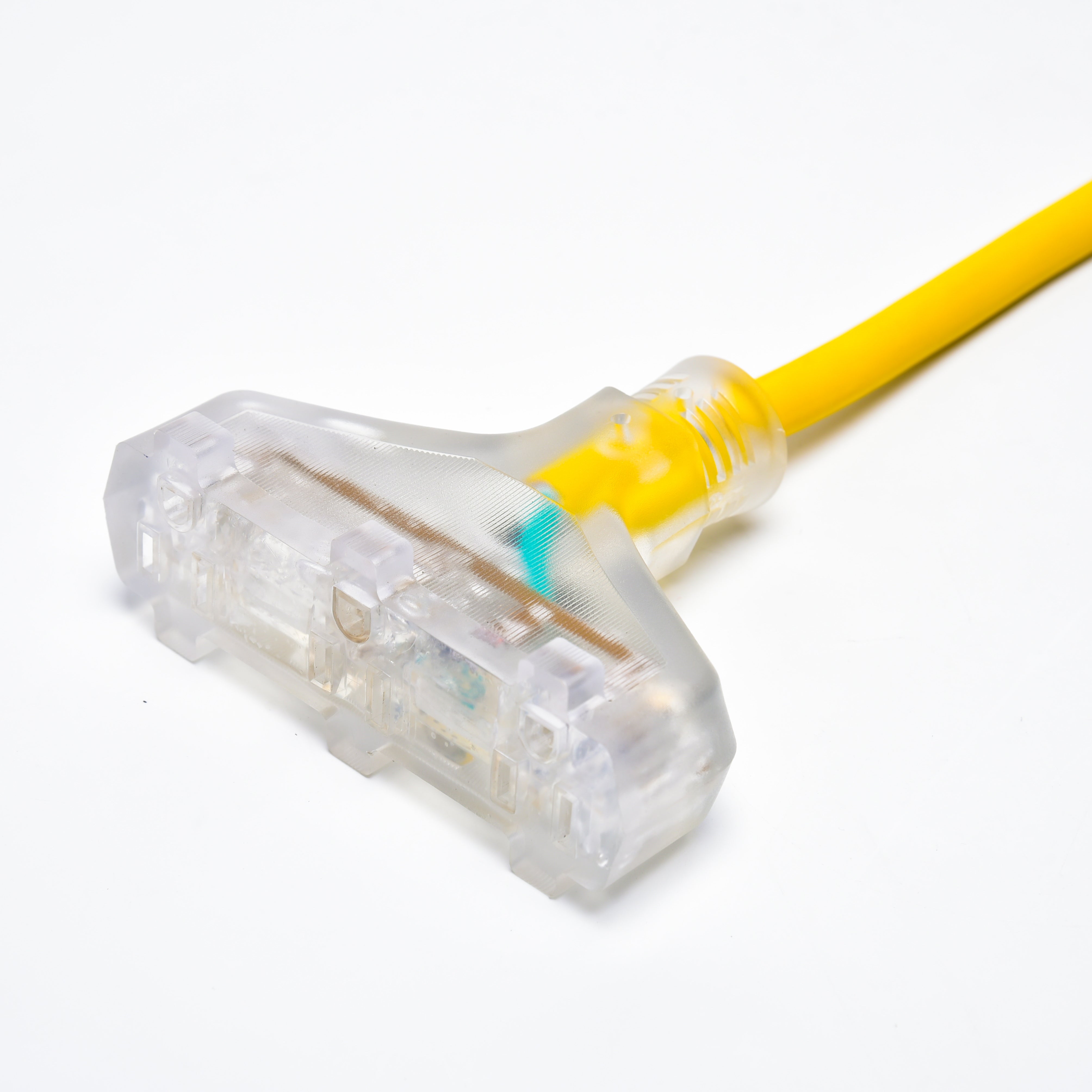 12/3 AWG 15AMPS Outdoor Extension Cords-Multi-tap T Shape TrekPower